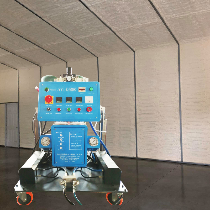China Pneumatic PU Foam Spray Insulation Injecting Equipment ...